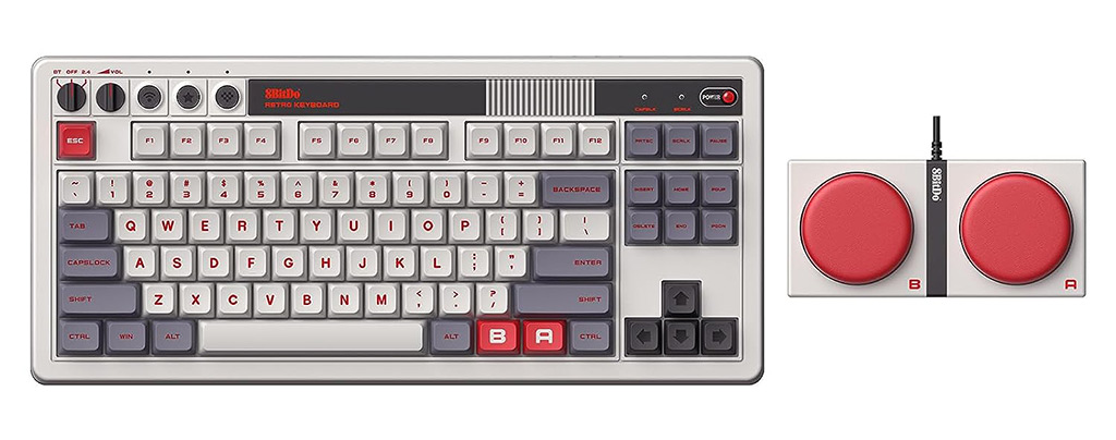 8BitDo's Retro Mechanical Keyboards Available for Preorder - FullCleared