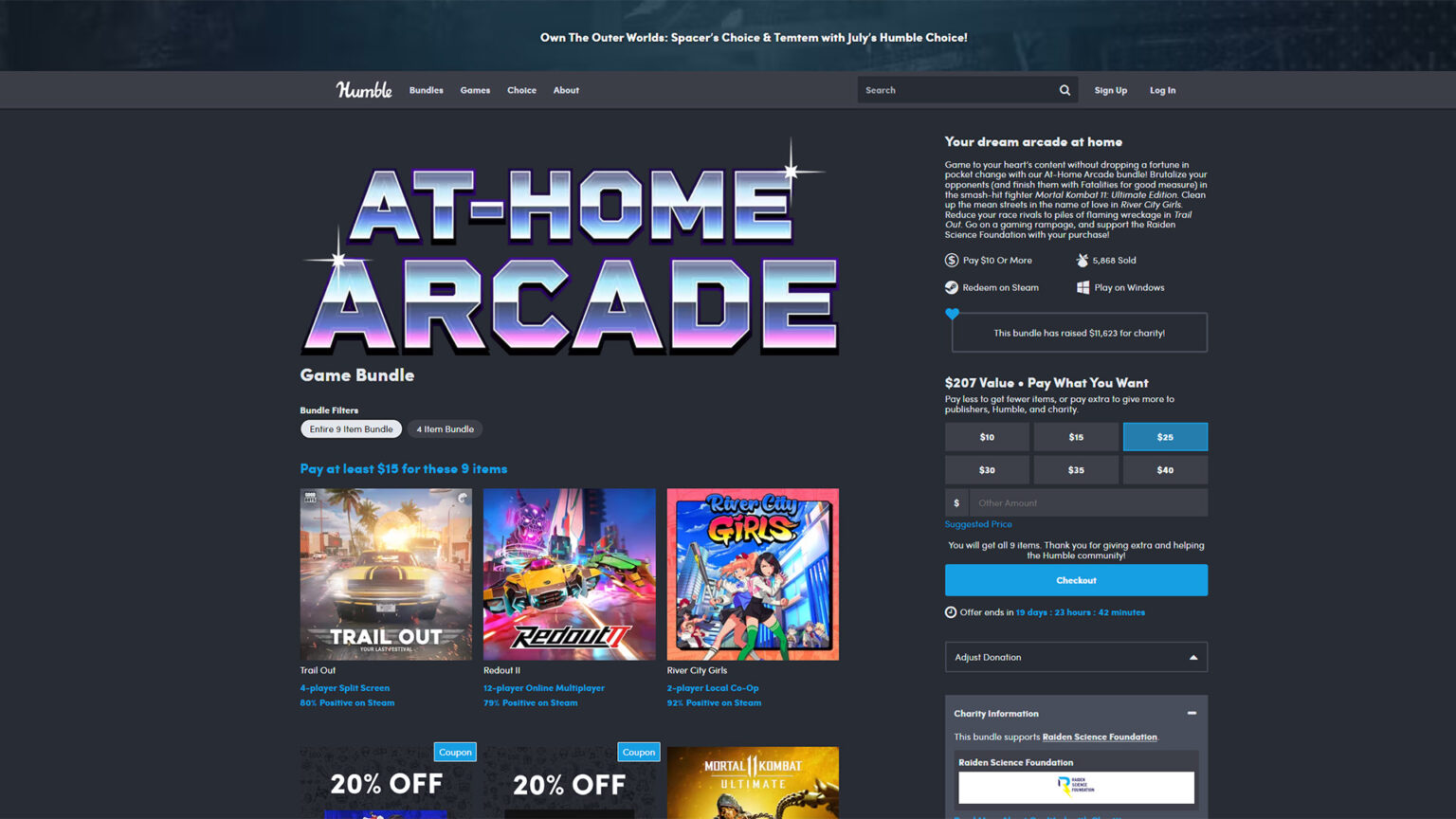 At-Home Arcade Game Bundle Gets You 7 Games for $15 - FullCleared