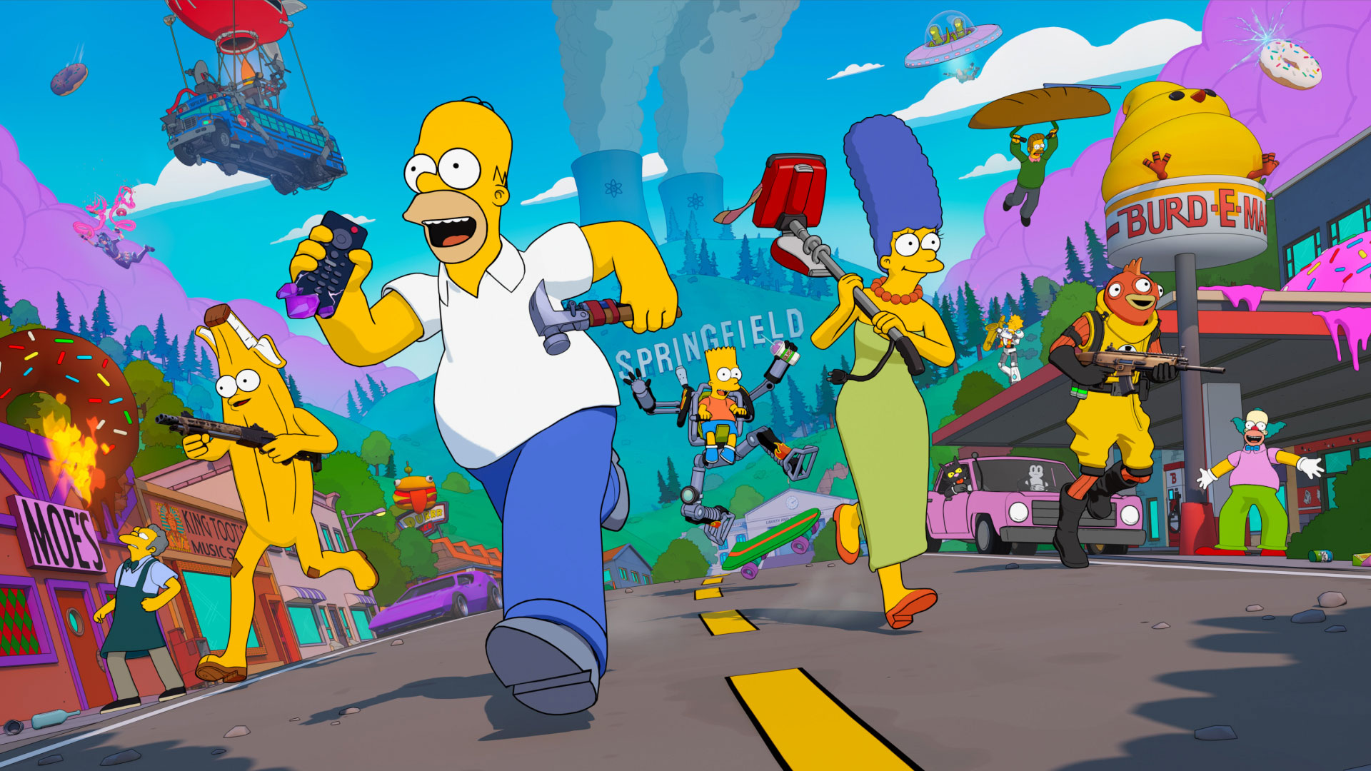 The Simpsons Head to Fortnite in Huge Collab Event - FullCleared