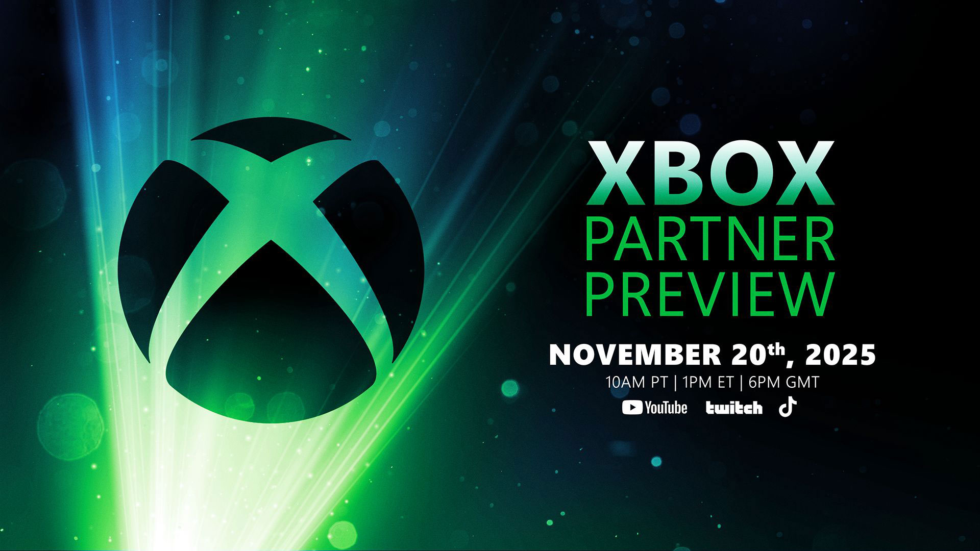 Xbox Partner Preview Broadcast Set for November 20 - FullCleared